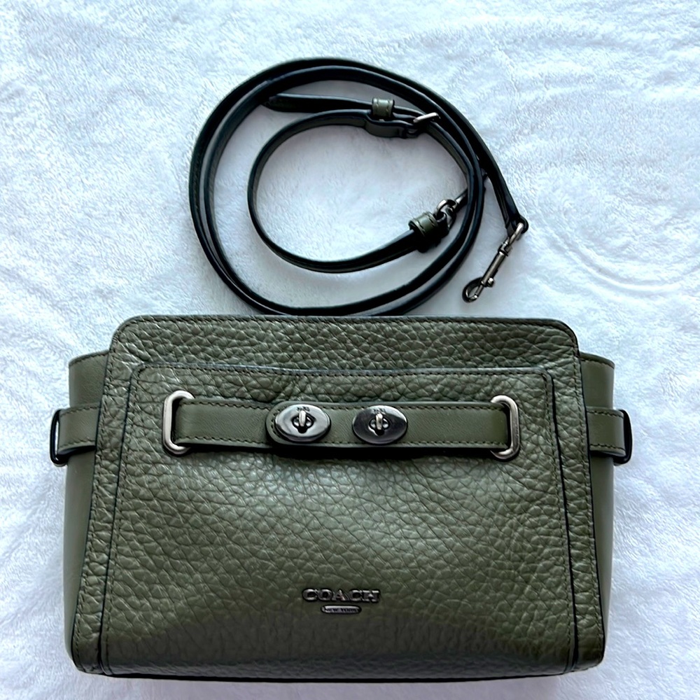 Coach Blake Crossbody F35688 Olive Green - Gem